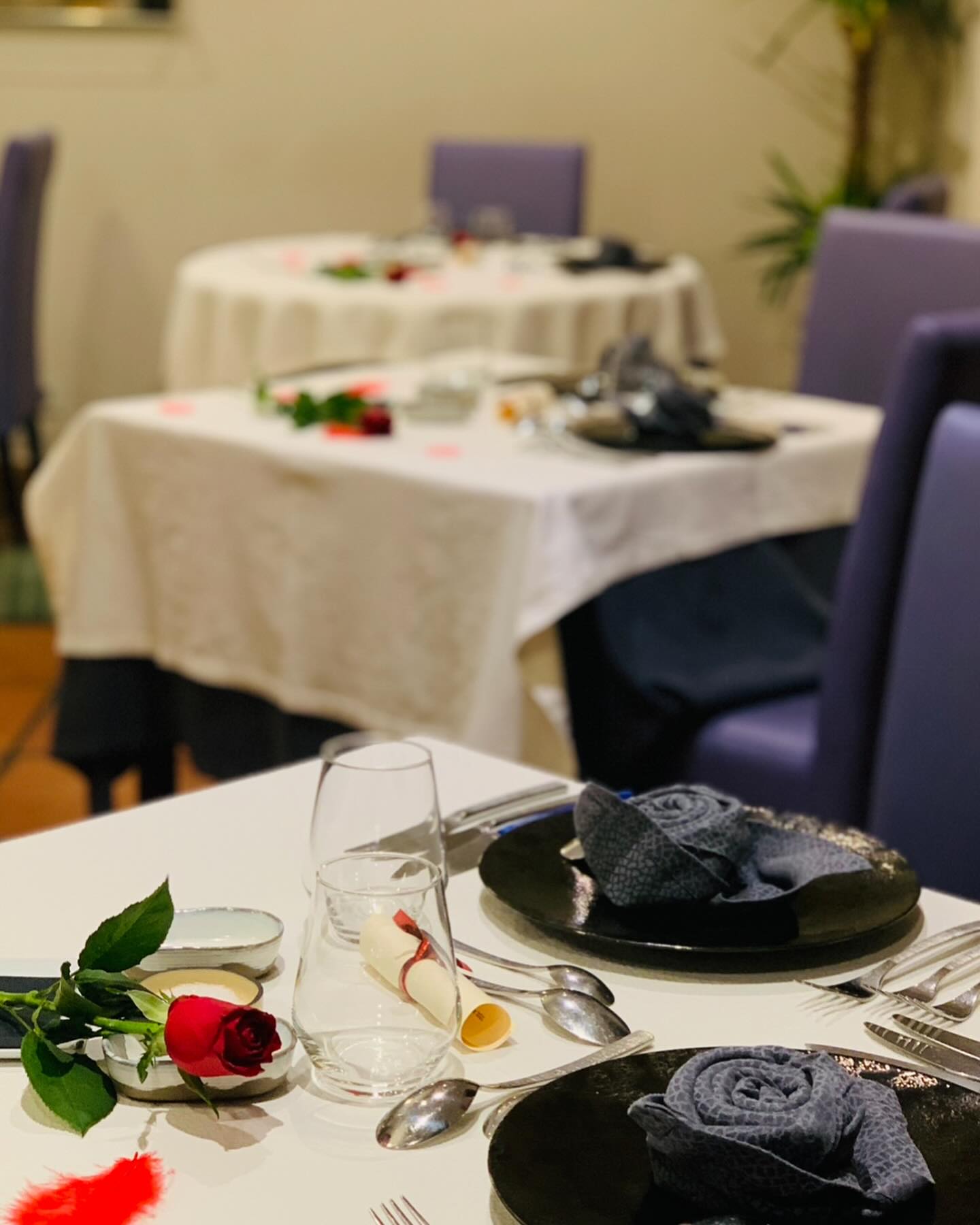 Menu spécial St Valentin du 14 au 18 février - Auberge du Cellier